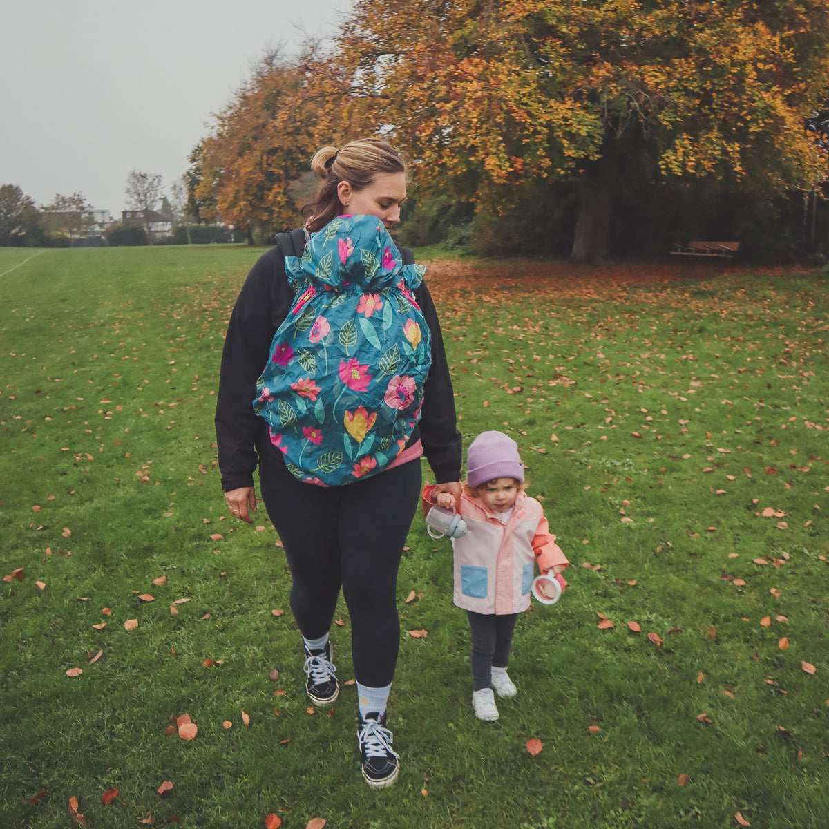 BabyWearing Raincover - MULTICOLOUR FLORAL – BundleBean