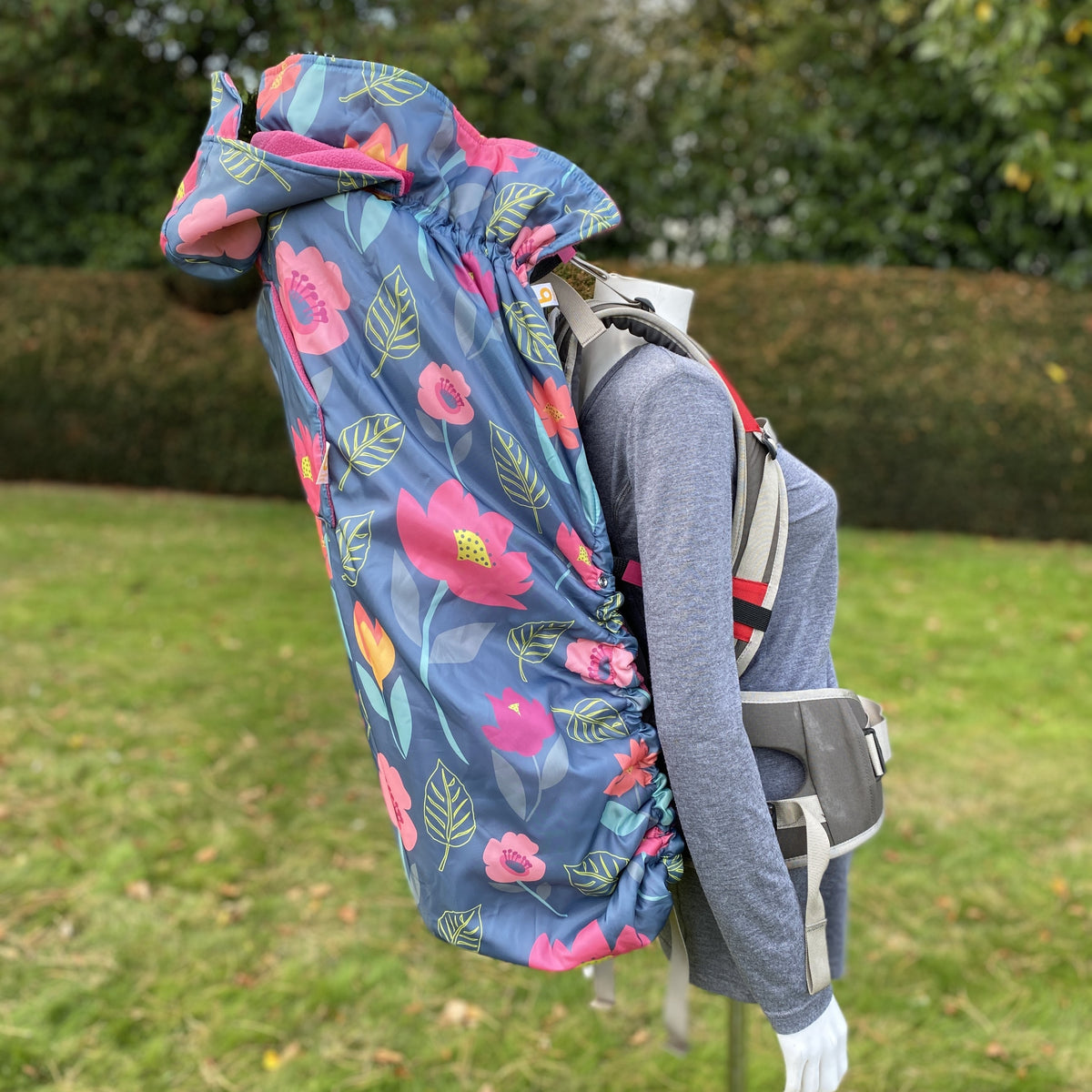 BabyWearing Fleece-lined Cover - MULTICOLOUR FLORAL – BundleBean